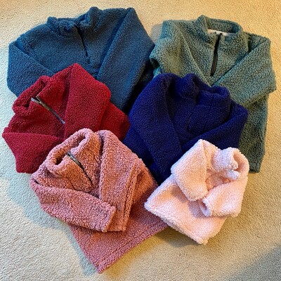 Sara Quarter-zip Pullover PDF Sewing Pattern and Tutorial, Sizes 0-24 ...