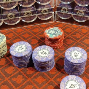 Personalized Heavy Clay Infinity Poker Chips 500 Quantity - Etsy