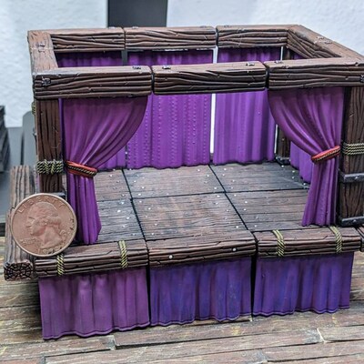 The Stage, Theater Dnd Miniature Terrain, Dungeons and Dragons ...