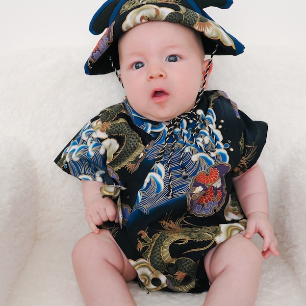 Japanese Happi Coat, Kimono Styled Haori Jacket, Kamon - Etsy