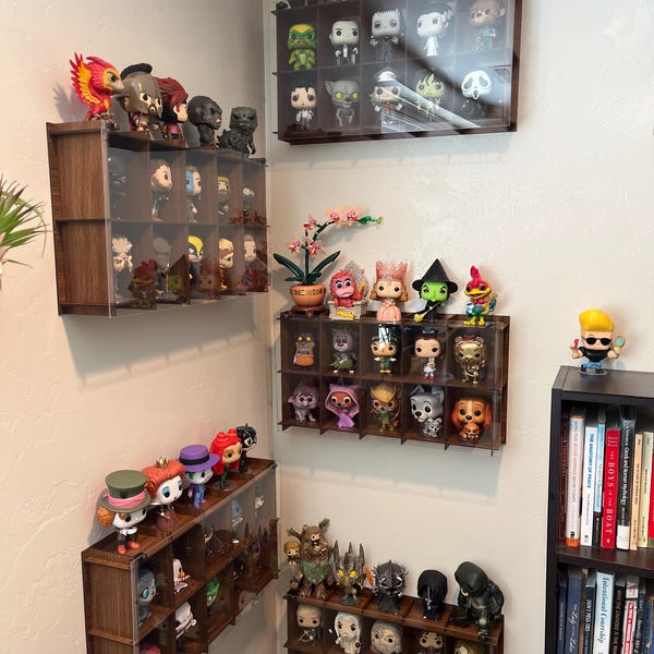 Handmade Funko Pop Display Case: Acrylic Shelf, 10x3 Storage - Etsy