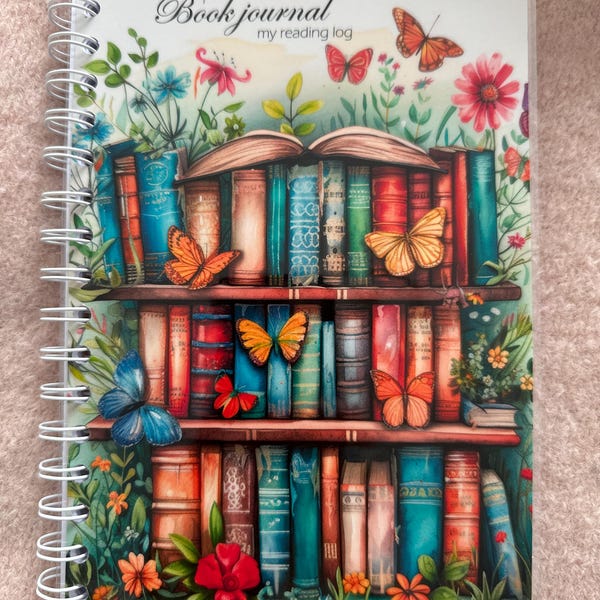 Book Journal, Reading Journal, Reading Planner, Booktok, Reading ...
