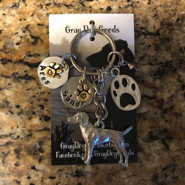 Pewter Name Plate Add-ons for Key Chains - Etsy