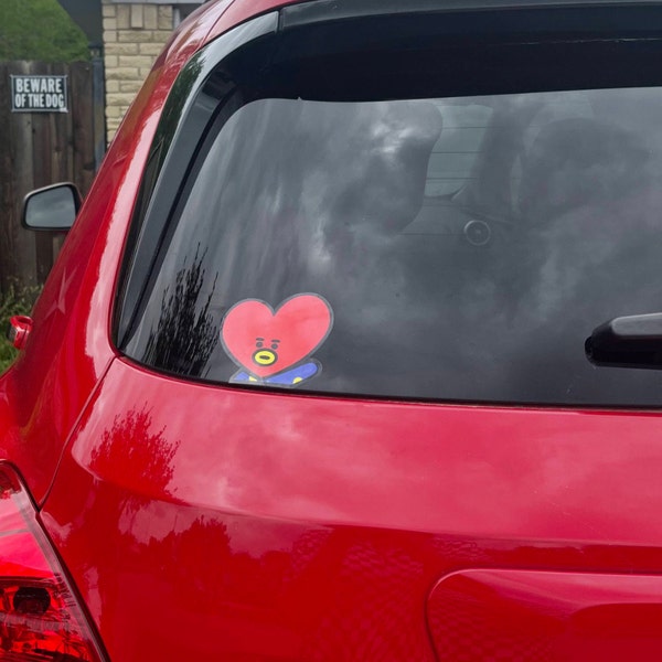 Tata BTS BT21 Peeker Sticker Kpop (holographic) - Etsy