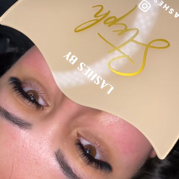 Lash and Brow Sign Prop, Acrylic Lash Tech Photo Prop, Salon Decor ...