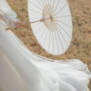 12 Mini Decorative White Lace Parasol - Etsy