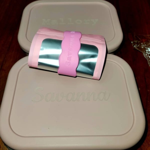Engraved Lunch Box, Silicone Food Storage,personalized Lunch Box ...