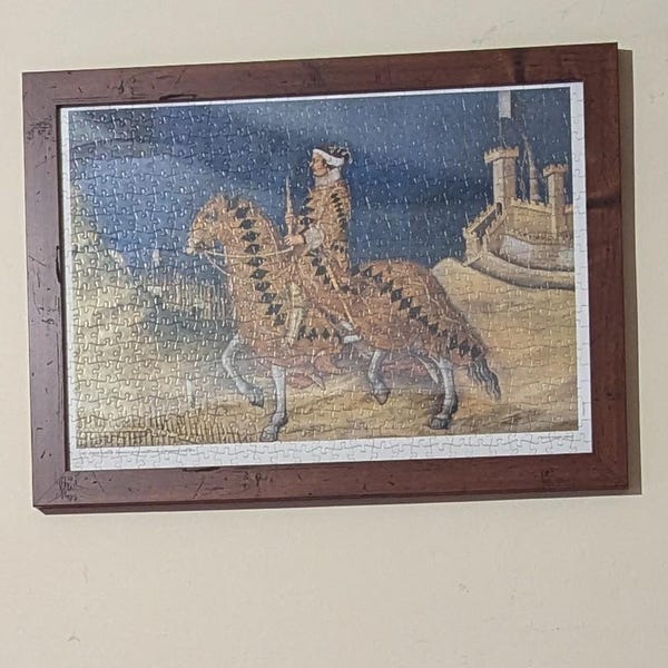 Custom Puzzle Frame, Composite Wood, Made to Measure, Multiple Colors ...