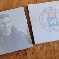 Custom Sticky Notes Business Logo Personalize // Stick Paper, Office ...