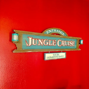Indiana Jones Ride Inspired Replica Sign. Made to Order. - Etsy