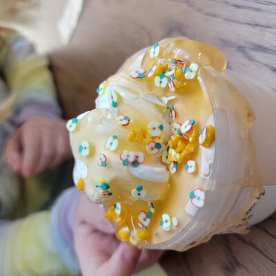 Jelly Cube Slime Blue Scented Jelly Cube Slime Blue Hawaiian Jelly Cube ...