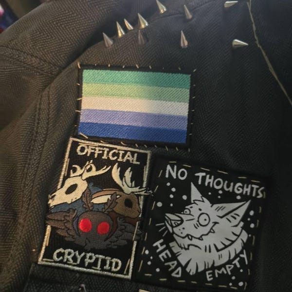 DID/OSDD Pride Flag Embroidered Patch | System Dissociative Identity ...
