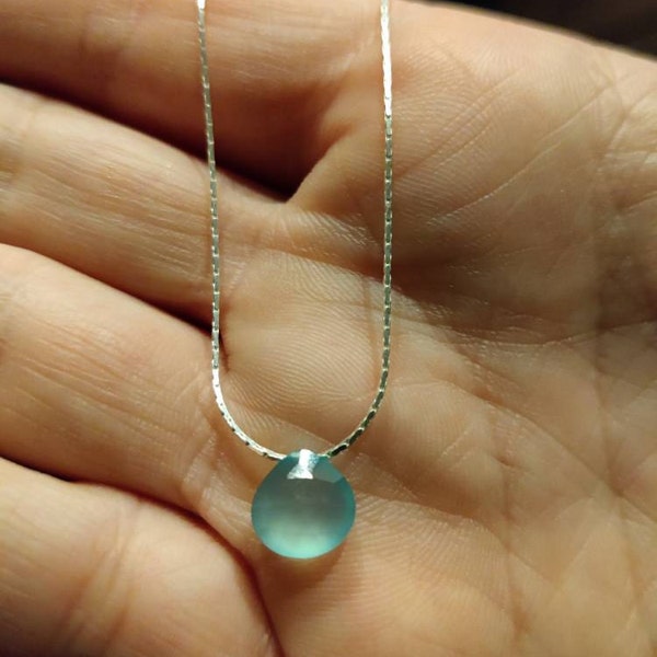 Minimalist Choker Necklace Transparent Fishing Line Mini Star, Flower ...