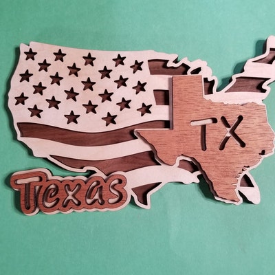 US States Set Scroll Saw Pattern pdf, Dxf, Svg, Eps - Etsy