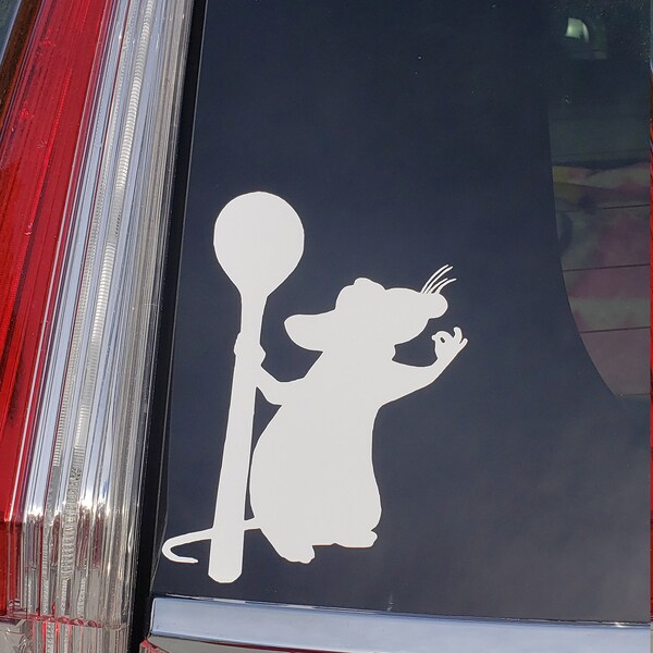 Ratatouille Decal, Remy Decal, Car Decal, Wall Decal, Laptop Stickers ...