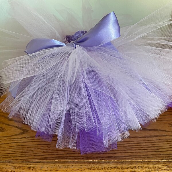 Purple Ombre Tutu, Purple Baby Tutu, Purple Tutu, Light Purple Tutu ...