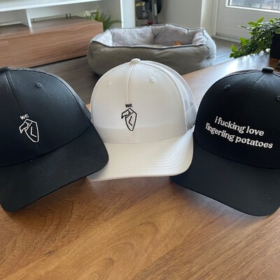 Personalized Embroidered Trucker Hat, Custom Trucker Hat, Embroidery ...