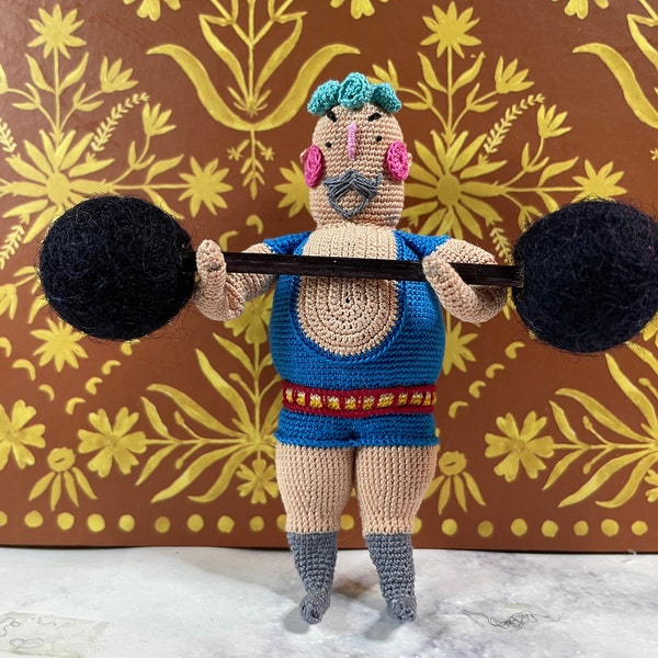 Crochet Pattern - Louis Strongman (PDF File) - Etsy