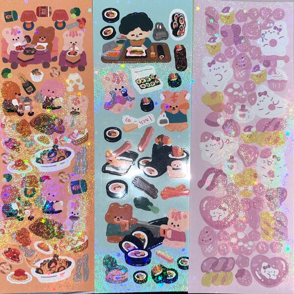 Random Mystery 3D Sticker Sheets: Assorted Styles, Puffy Bubble ...