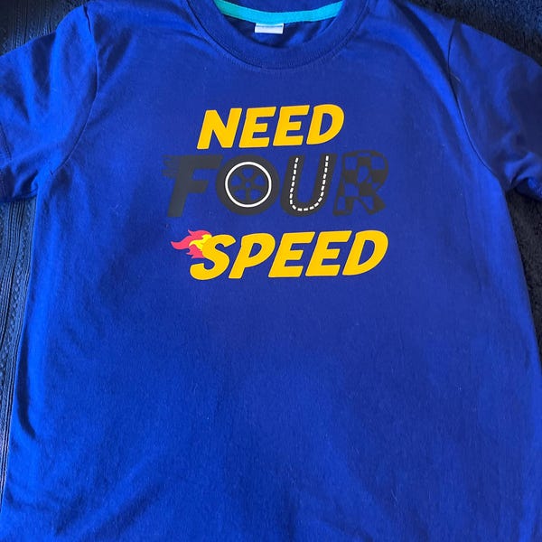 Need Four Speed SVG PNG, Race Four Svg, Race Birthday 4 Png, Race ...