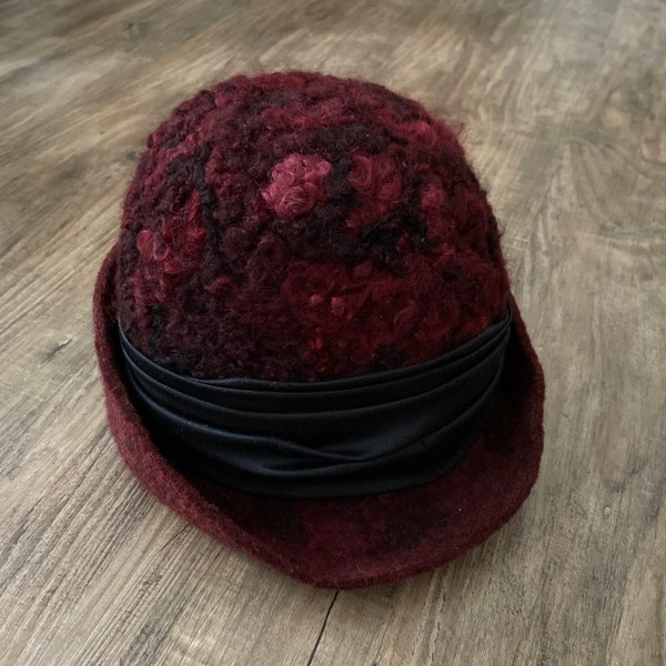 Medieval Hand Felted Pilgrim Hat, Historical Hat, Wide Brim Gar - Etsy