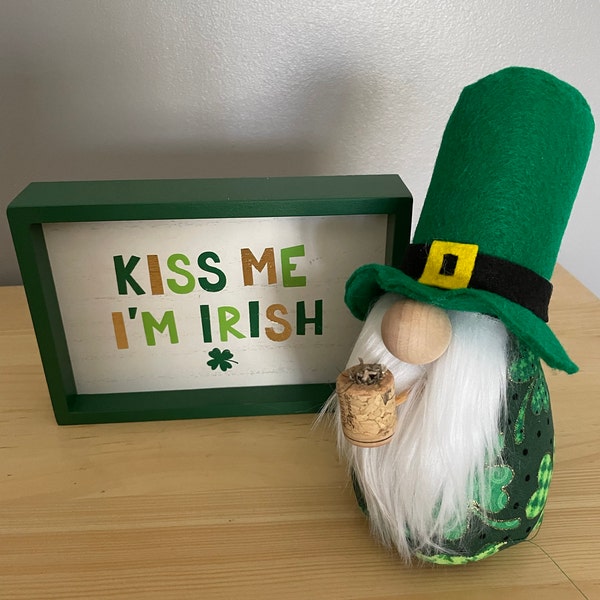 Leprechaun Gnome, St. Patrick's Day Gnome, Gnome - Etsy