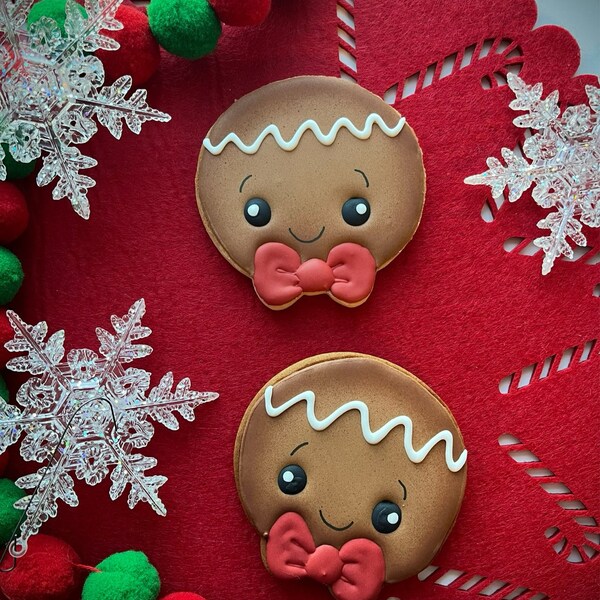 Gingerbread Head 2021 - Etsy