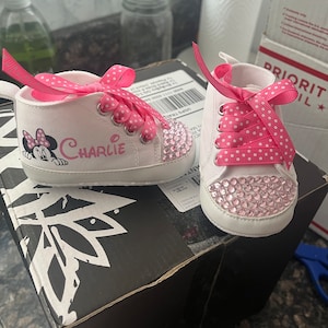 Baby Girl Shoes, Personalize Baby Gift, Baby Girl, Baby Shoes Girl ...