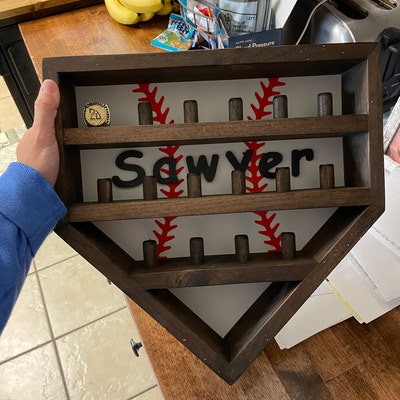 Baseball Ring Display mini - Etsy