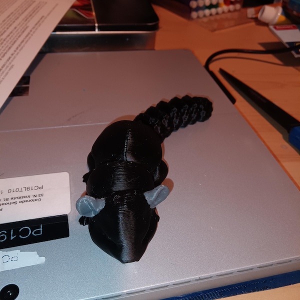 Peppermint Dragon by Teal Cat Creative | Articulated Dragon | Desk ...