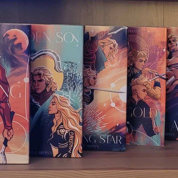 Red Rising Dust Jackets Full Set - Etsy