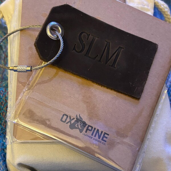 Personalized Leather Patch | Custom With Logo, Text, or Initials ...