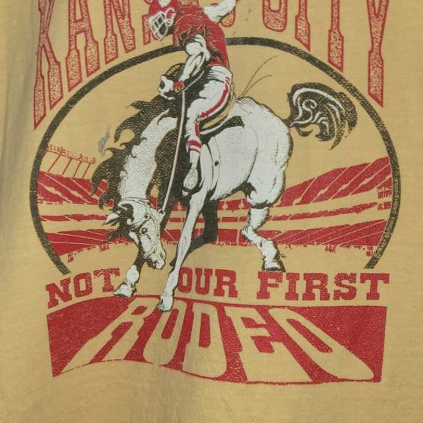 Kansas City, KC Not Our First Rodeo, Chiefs Player Rough Riding, KC ...