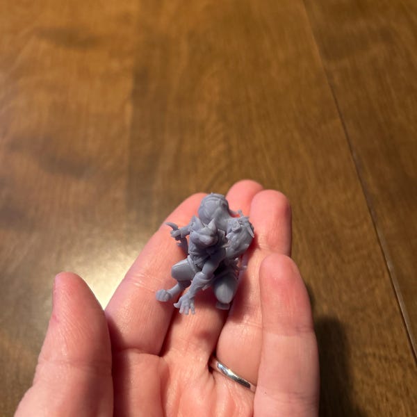 Pest Mascot Minis - 4 Poses - 3D Print - 6k Resin, Dnd, D&D, TTG, RPG ...
