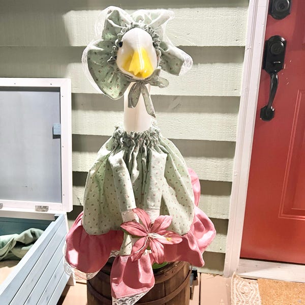 Best Dressed Goose Geese Clothes Outfit 25-27" LARGE Christmas Dress ...