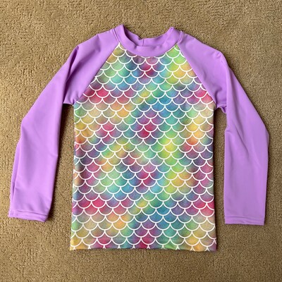 Hang Ten Rash Guard: Rash Guard Sewing Pattern, Swim Shirt Sewing ...