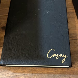 Customized Leather Journal Personalized Leather Journal - Etsy