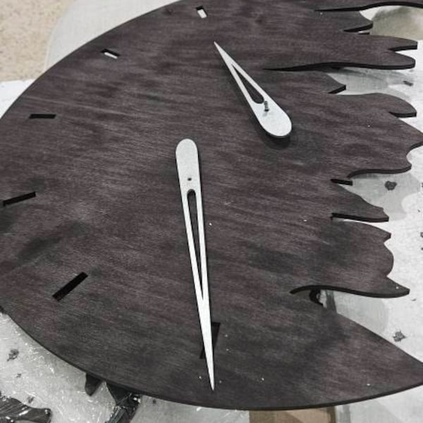 Birds Wall Clock, Bird Flying Clock, Modern Wall Clock Unique ...