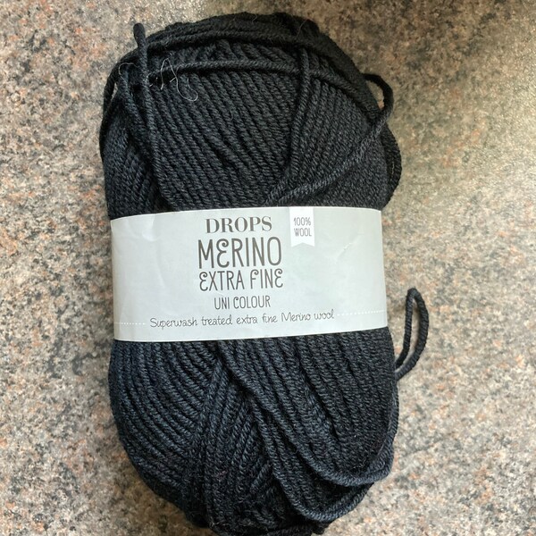 Garnstudio Drops Merino Extra Fine DK Yarn8ply, 100% Wool, Knitting ...