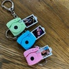 Mini Camera Keychain and Your Own Personalized Photo. Camera Keychain ...