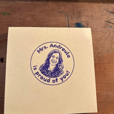 Face Stamp / Make the Stamp in Your Likeness / Custom Portrait Stamps ...