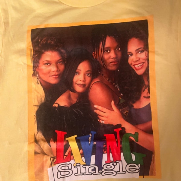 Living Single 90s TV Show Tee | Popular Retro UNISEX Living Single T ...