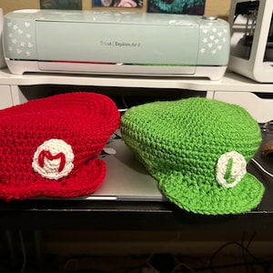 Crochet Pattern: Mario Hat NB to Adult Sizes PDF - Etsy