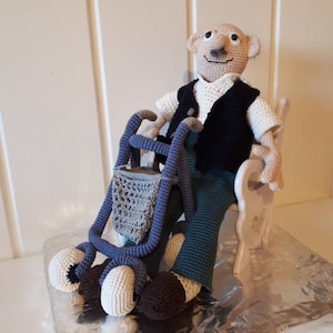 Dirty Old Man Gramps Amigurumi Doll Crochet Pattern - Etsy