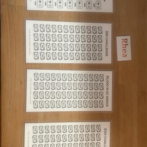 Disney Souvenirs Savings Tracker Disney Trip Budget Tracker Laminated ...