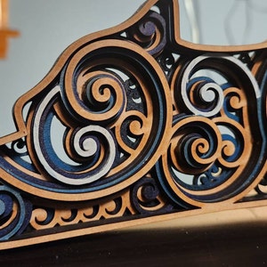 Layered Cross Bundle 3 Crosses 3 Layers Glowforge Decoration Crafting ...