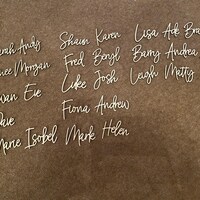 Personalised Wooden Disc Engraving Engrave Your Text on Wood Custom ...