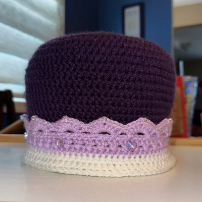 Crown Hat Crochet Pattern - Etsy