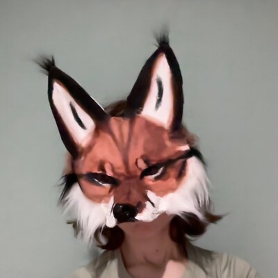 Saber Tooth Mask - Etsy