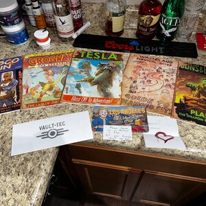 Un-official Handmade Fallout 4 COMPLETE SET of Hot Rodder Magazines ...